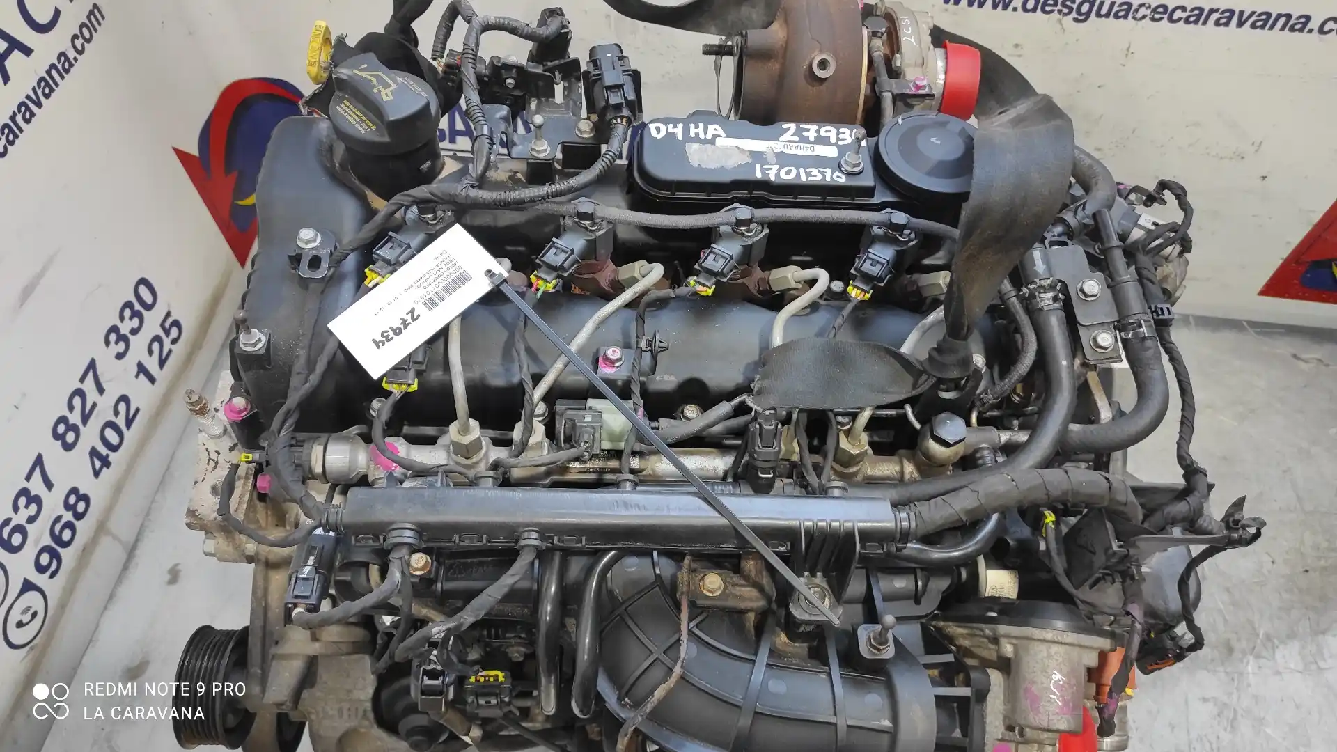 Moteur complet hyundai ix35 2.0 crdi d4ha 1701370 | Ecooparts