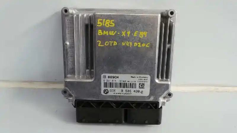 Calculateur moteur e bmw x1 e84 sdrive 20d 8506438 e2-a2-24-1 ...