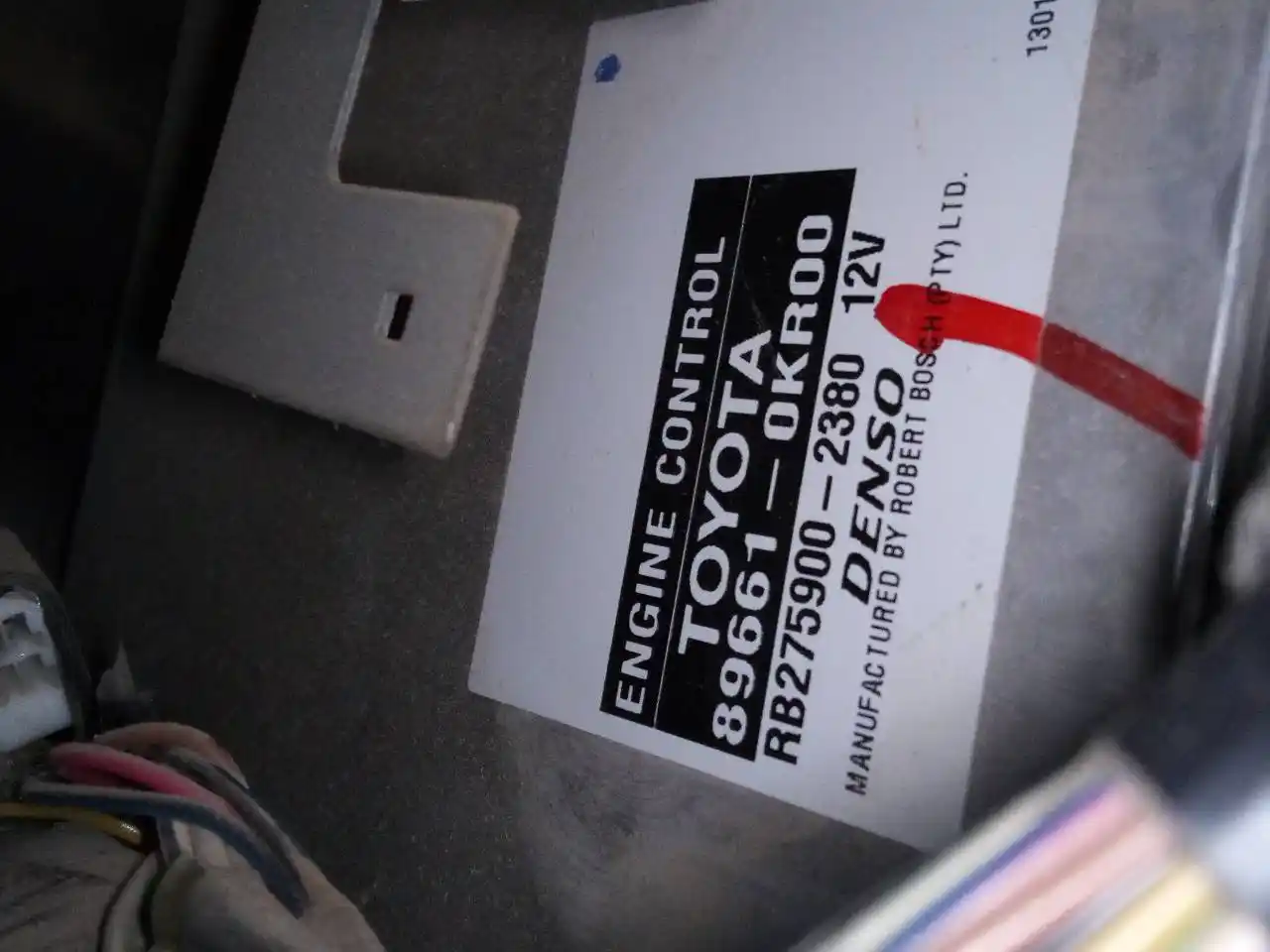 Ecu engine control toyota hilux kun cabina doble gx 4x4 896610kr00 ...