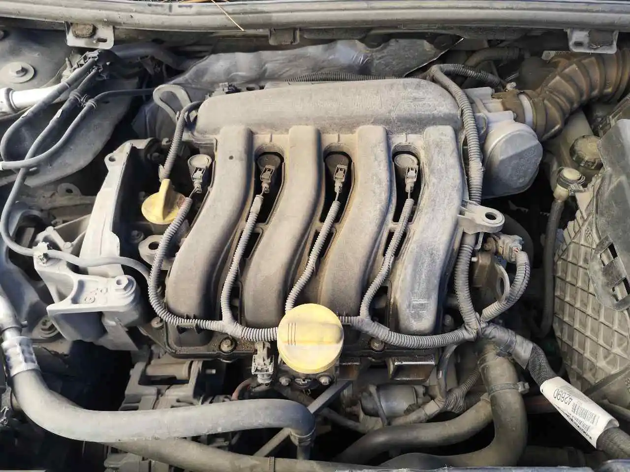 Complete engine renault megane iii coupe color edition k4m8 k4m 858 ...
