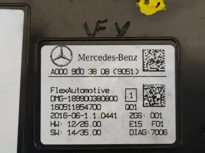 Luz interior mercedes-benz clase b w246 b 200 cdi 246.208 a0009003808 ...