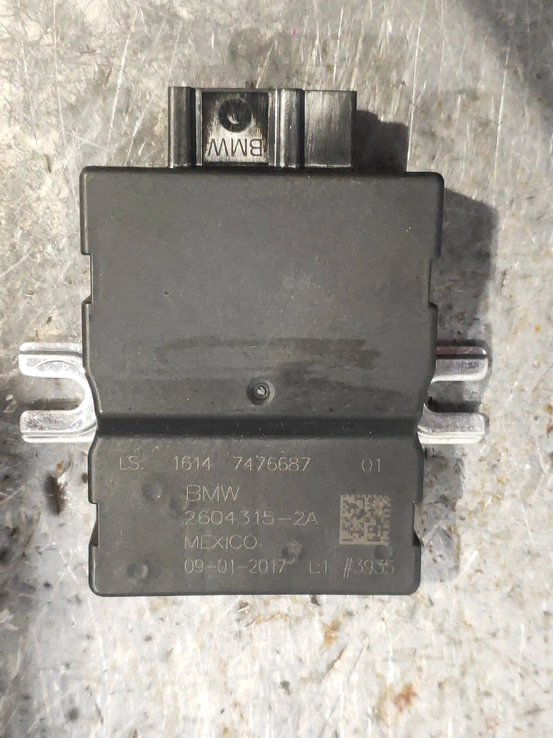 Electronic module bmw serie 3 lim. f30 318d 16147476687 26043152a 1316802