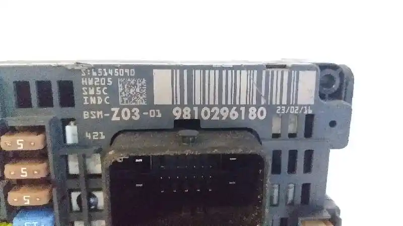 Boite a relais fusib citroen c4 picasso feel 05144579ac 9810296180 199245