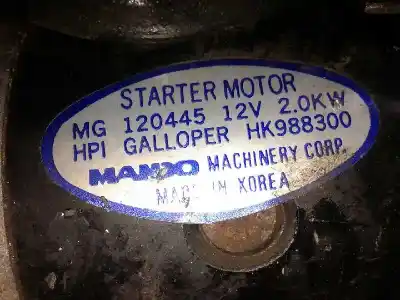 Motor startet mitsubishi montero v20 v40 3000 v6 american dream hk988300 hk988300 96023