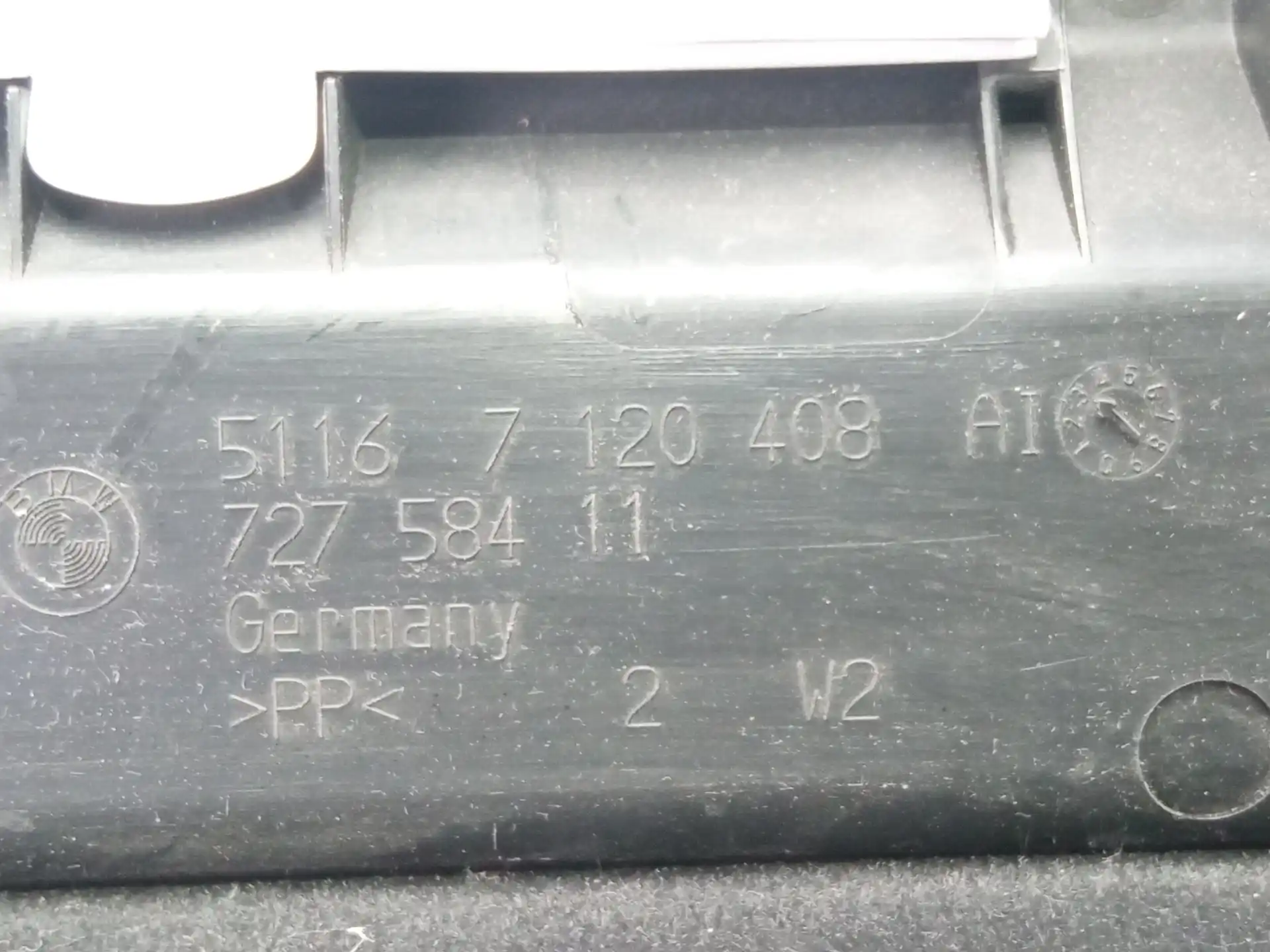 Guantera bmw serie 3 berlina e90 325i 51169110540 3456789012 ...