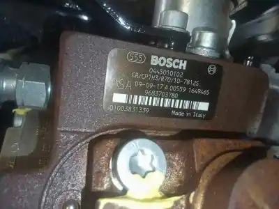 Moteur complet peugeot 308 1.6 hdi fap cat 9hz dv6ted4 9hz bosch 646207