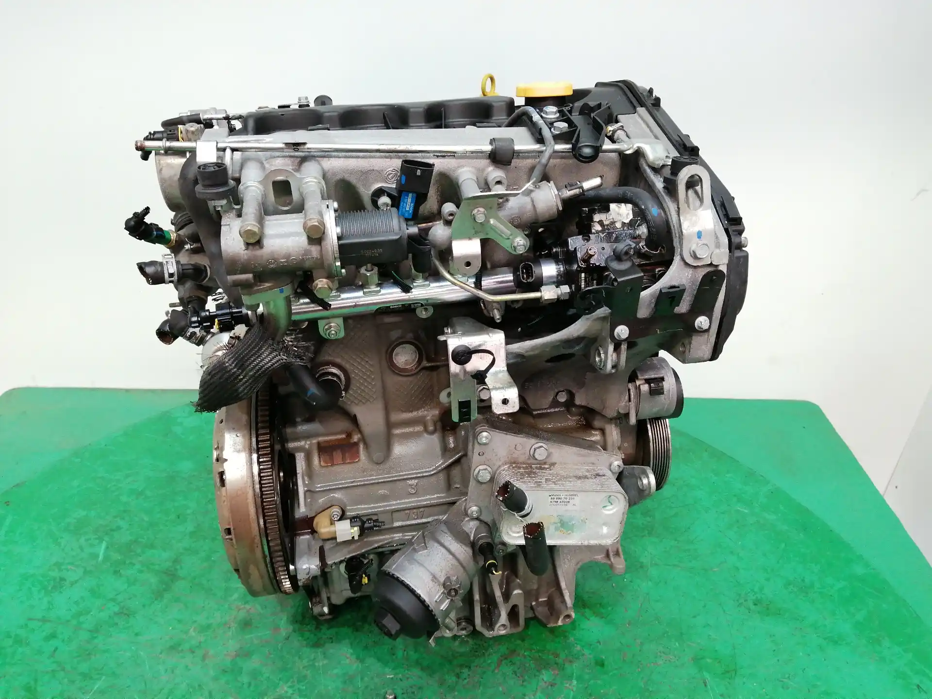 Moteur complet opel zafira b 1.9 cdti z19dt 196189 km 1354341