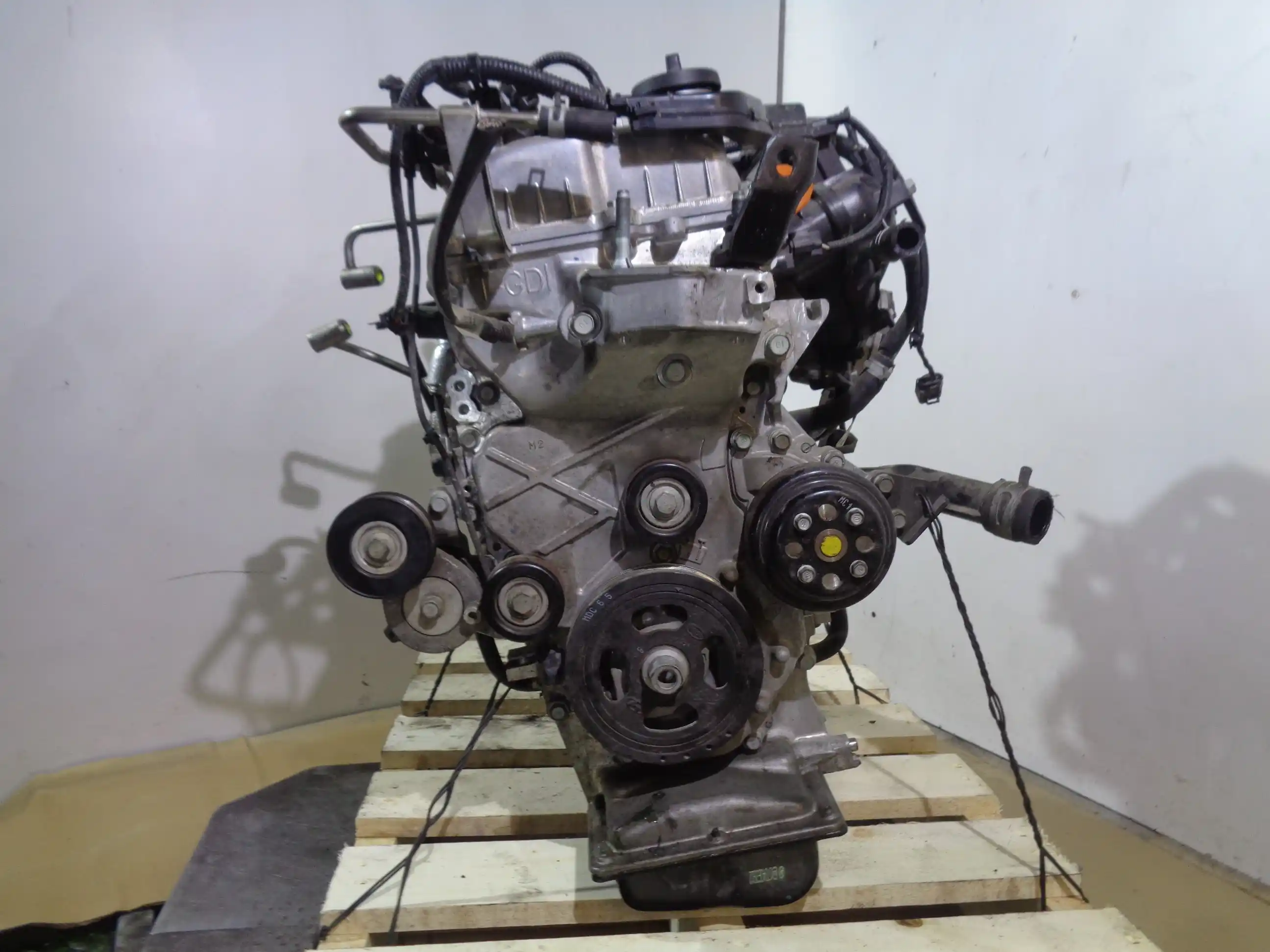 Complete engine kia rio yb 1.0 tgdi cat g3lc 58aq104p00 hp053552 4472724
